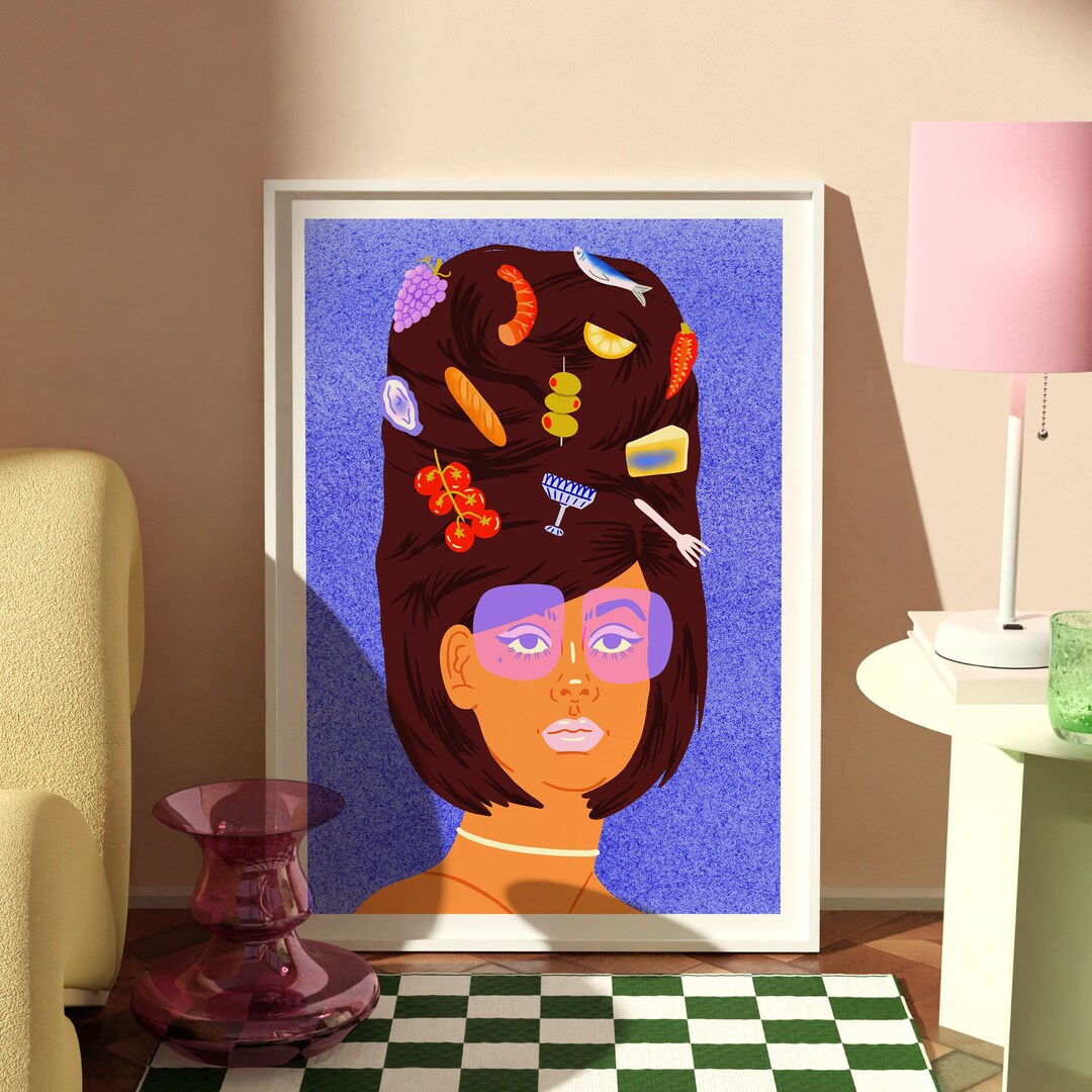 The Pamela Art Print Home Decor - Etsy