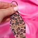 Get Wild With the 'wild Ones' | Motel Keychain | Leopard Print | Gold ...