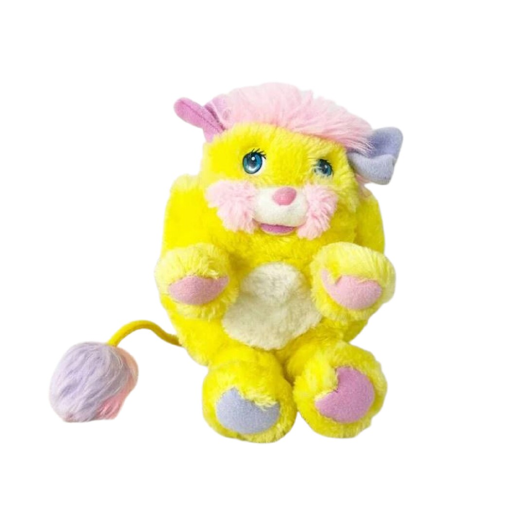 Vintage Popples potato Chip Yellow Plush Stuffed - Etsy