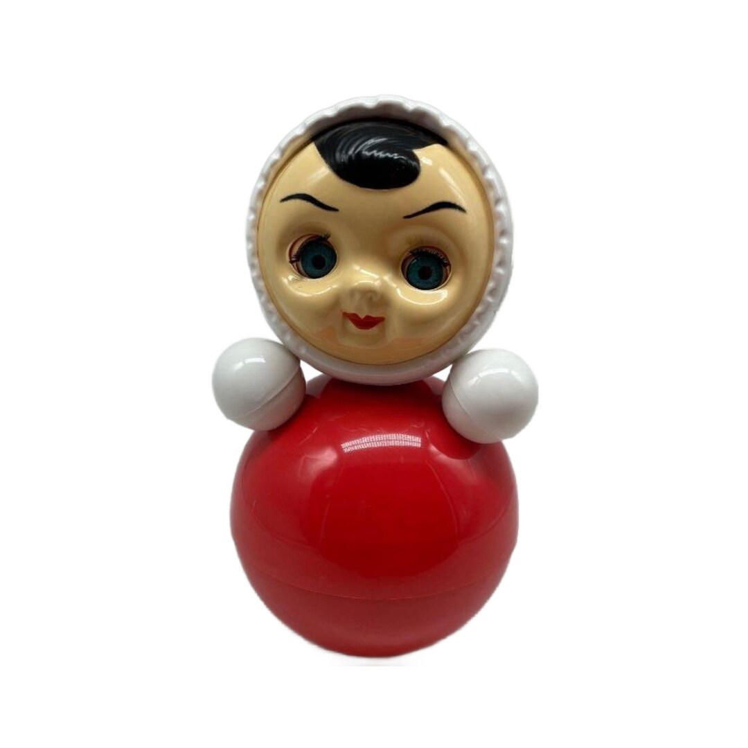 RARE Sleepy Eyes Nevalyashka Roly Poly Doll, Roly Poly Ding Doll 11 ...