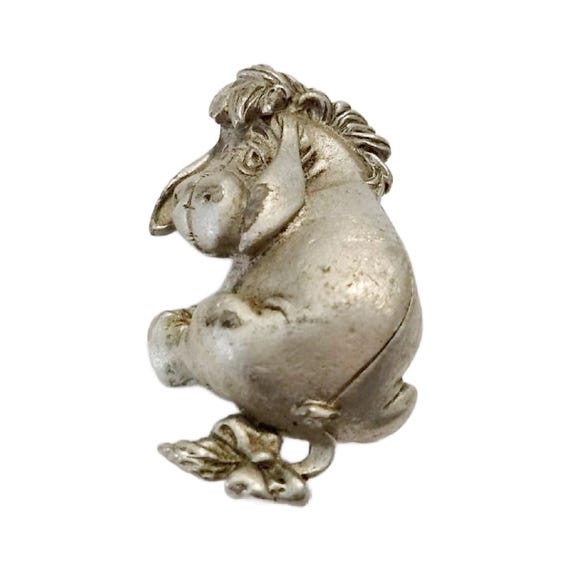 Vintage Pewter Disney Eeyore Brooch, Winnie the Pooh … - Gem