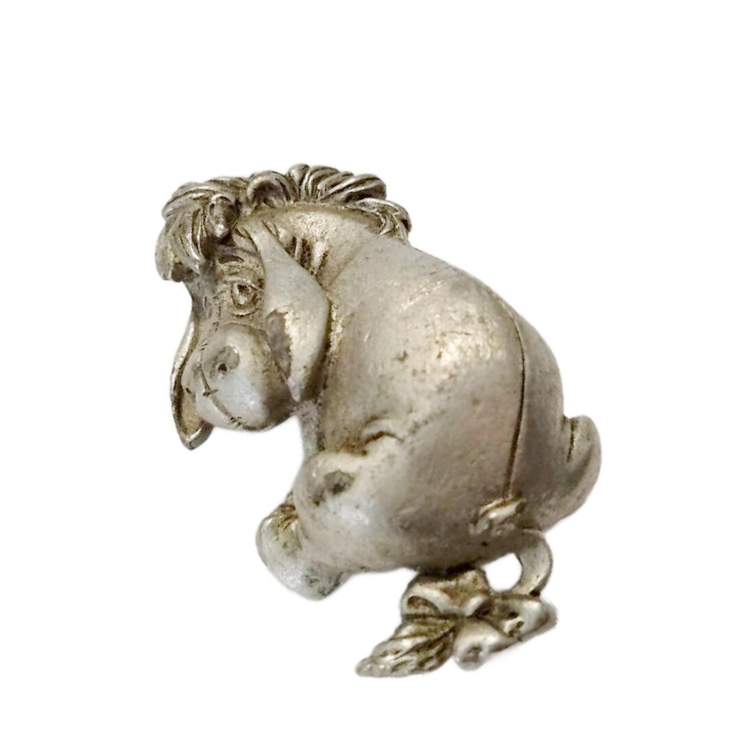Vintage Pewter Disney Eeyore Brooch, Winnie the Pooh Pin, 2" Tall - Etsy
