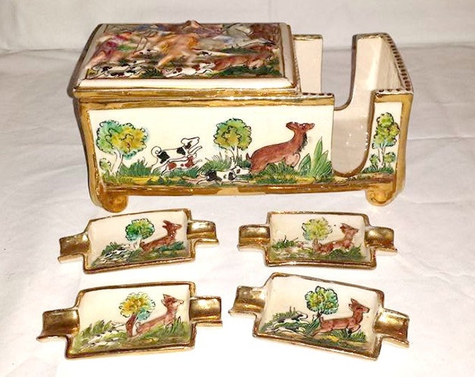 Vintage Capodimonte Cigarette Boxpersonal - Etsy