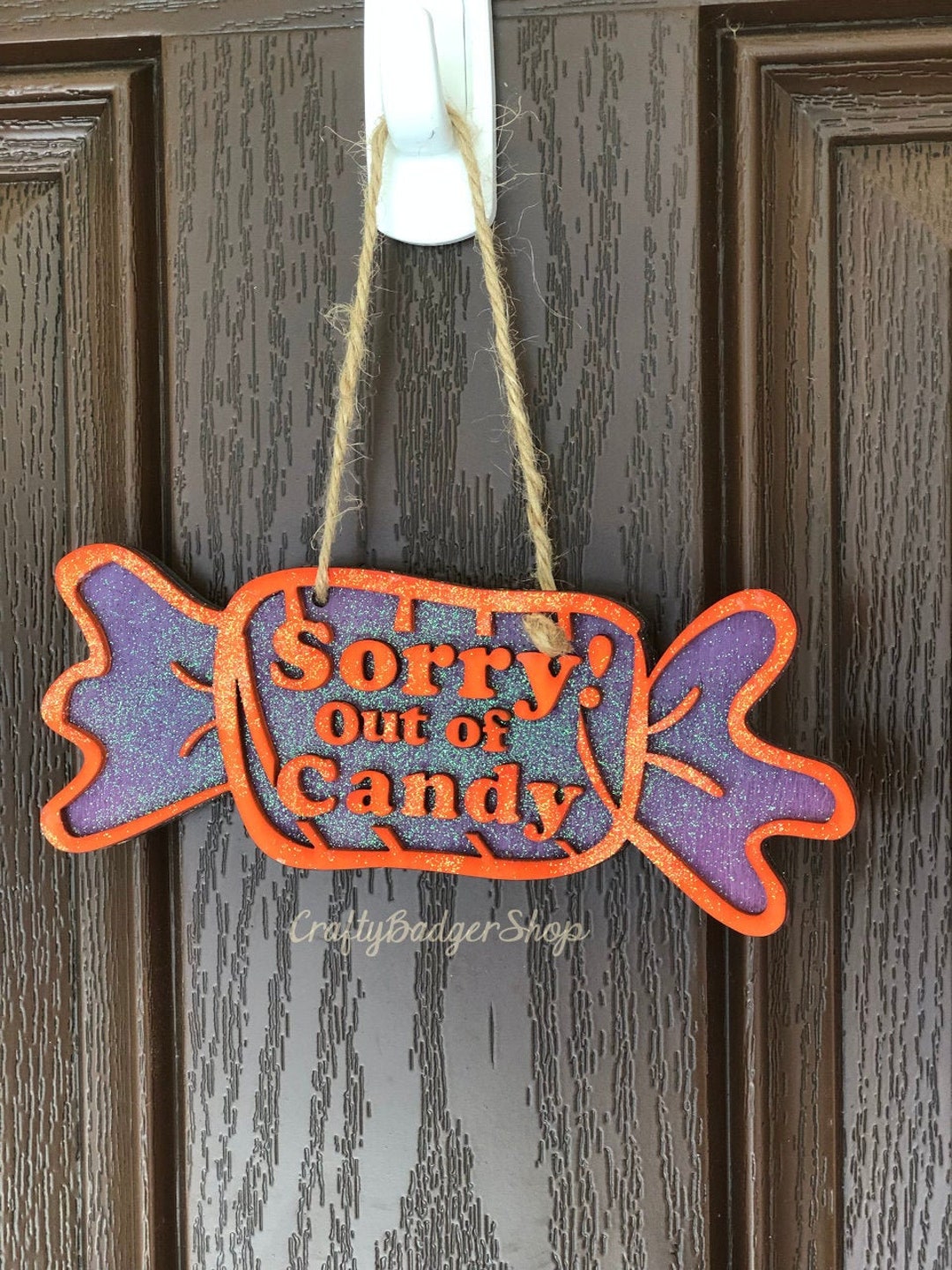 Double Sided Candy Sign - Etsy