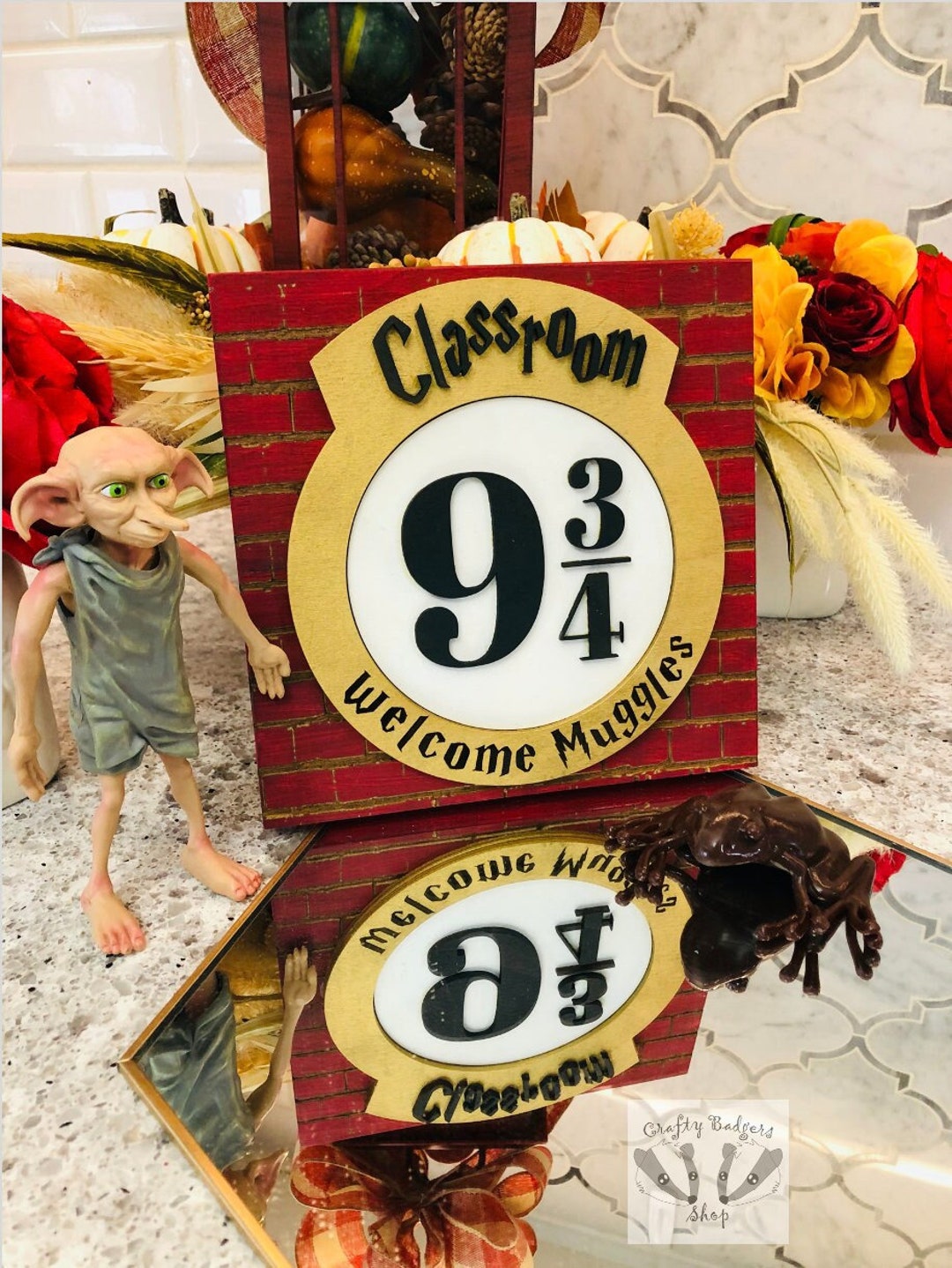 Classroom 9 3/4 Sign - Etsy