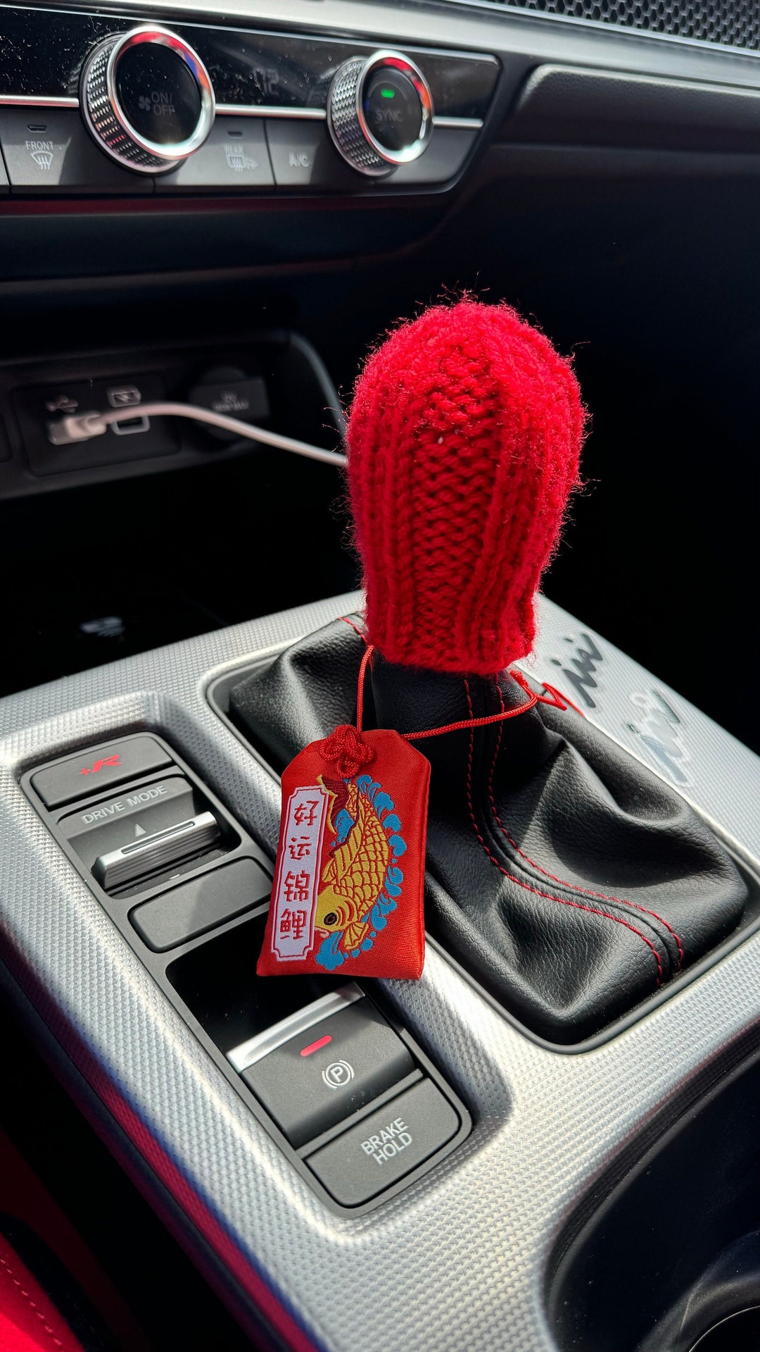 Hand-knitted Shift Knob Beanie: Car Gear Shift Cover - Etsy