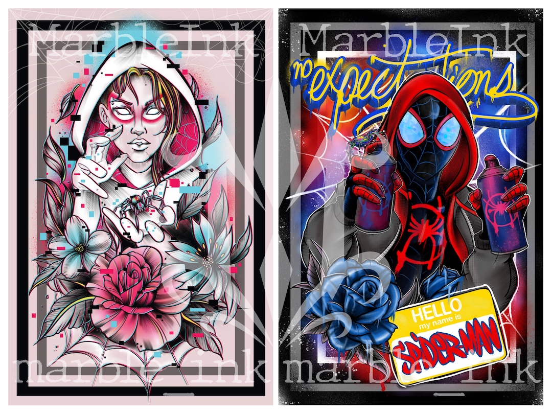 Spiderverse Print - Etsy