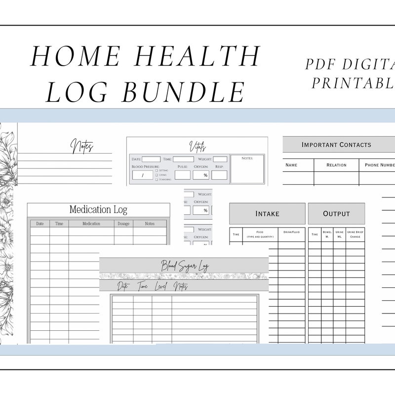 Hospice Caregiver Sheets - Etsy