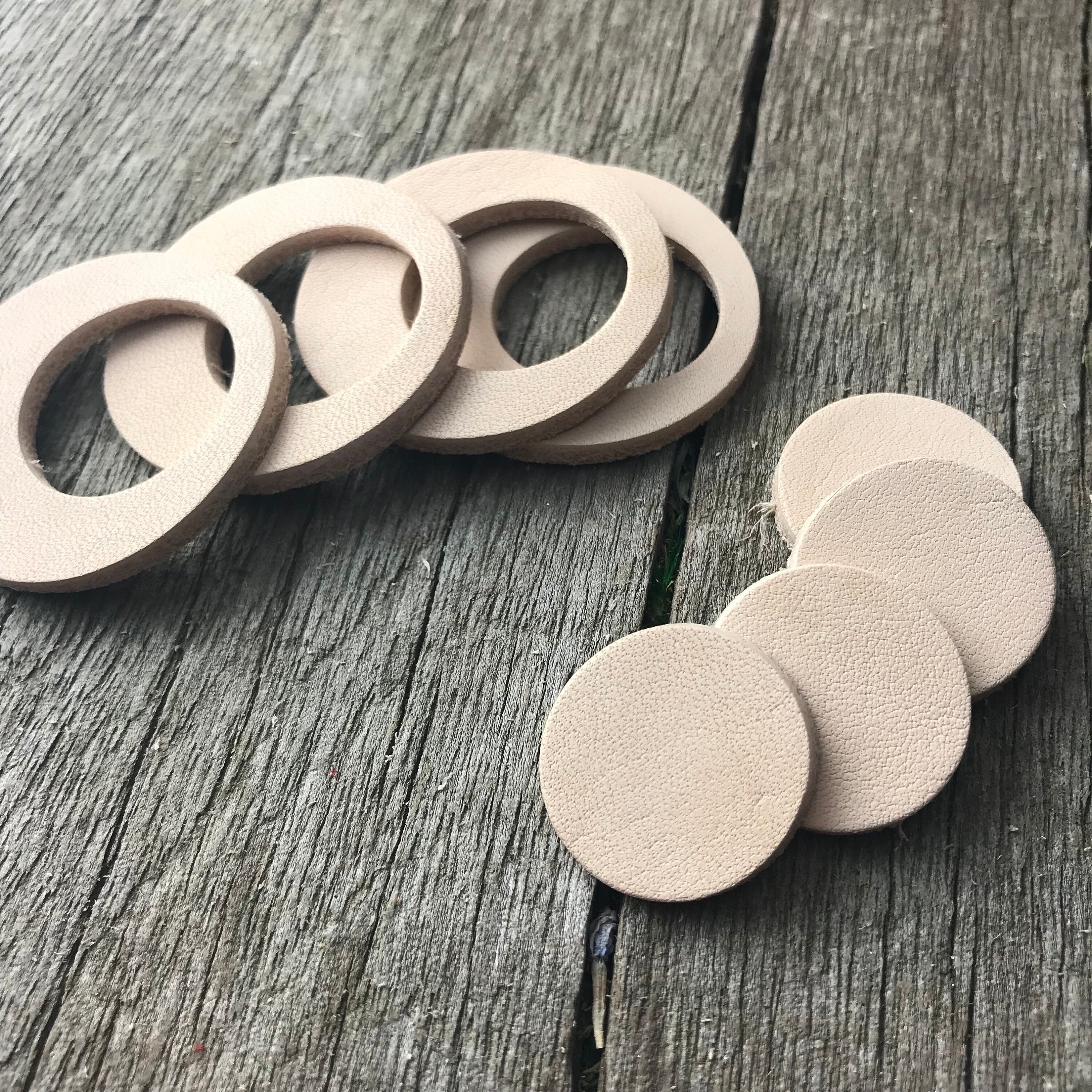 Leather Earring Blanks 52 Pieces, Mega Sample Pack of Multiple Shapes ...