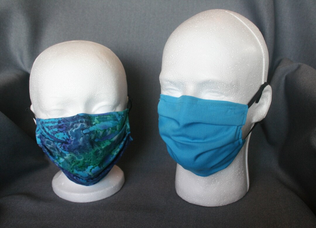 Face Mask, Face Cover, Washable, Adjustable Nose Wire, Double Layer ...