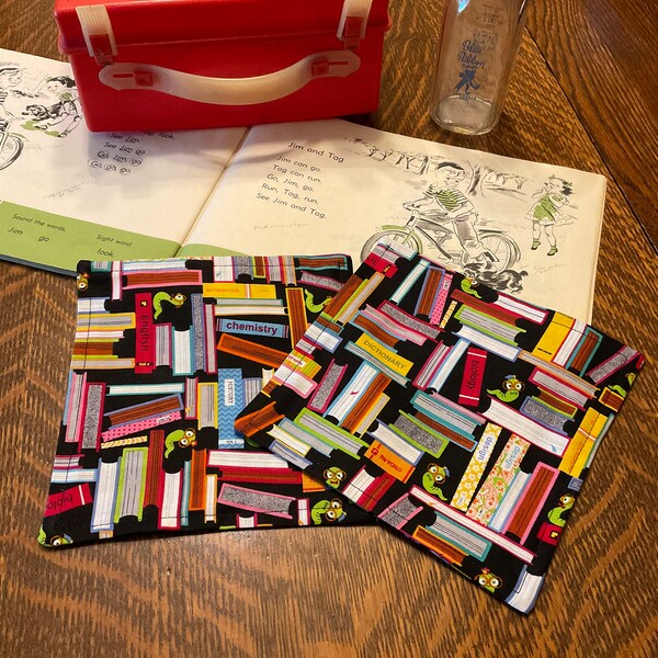 Lunch Box Napkins - Etsy