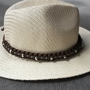 Hat Band, Paracord 550, Choice of Colours, Sizes & 3 Weaves, Custom ...