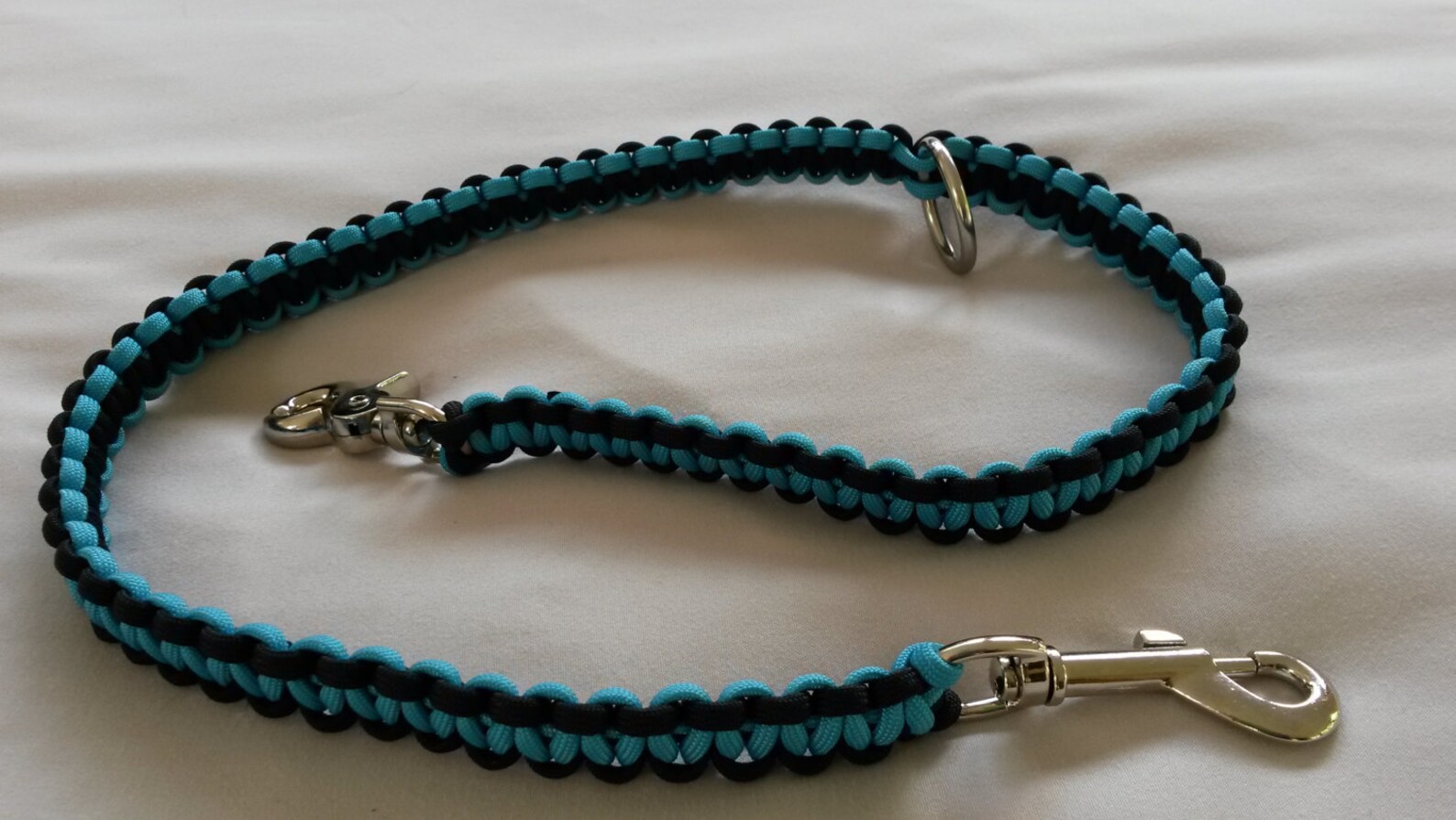 Dog Ute Tether/short Leash With Loop Paracord Cobra Weave | Etsy