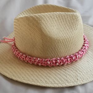 Hat Band, Paracord 550, Choice of Colours, Sizes & 3 Weaves, Custom ...