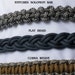 Hat Band, Paracord 550, Choice of Colours, Sizes & 3 Weaves, Custom ...