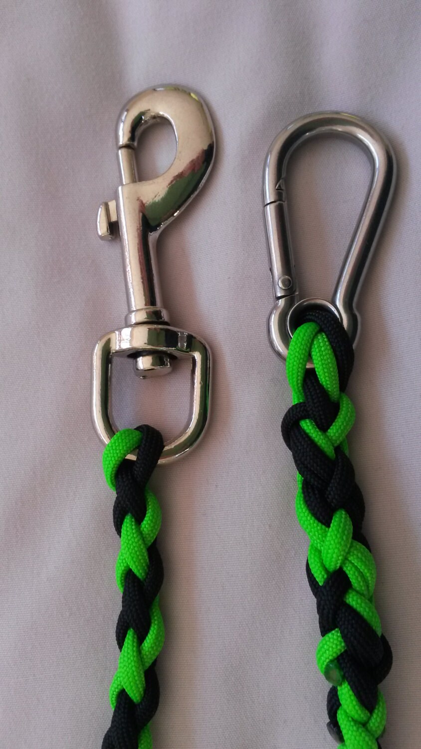Dog Ute Tether, Paracord - Extremely Strong, Many Colours to Choose ...