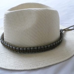 Hat Band, Paracord 550, Choice of Colours, Sizes & 3 Weaves, Custom ...