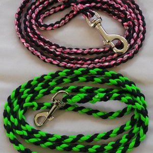 Paracord Dog Leash, 4 Strand Braid , Many Colours to Choose From - Etsy
