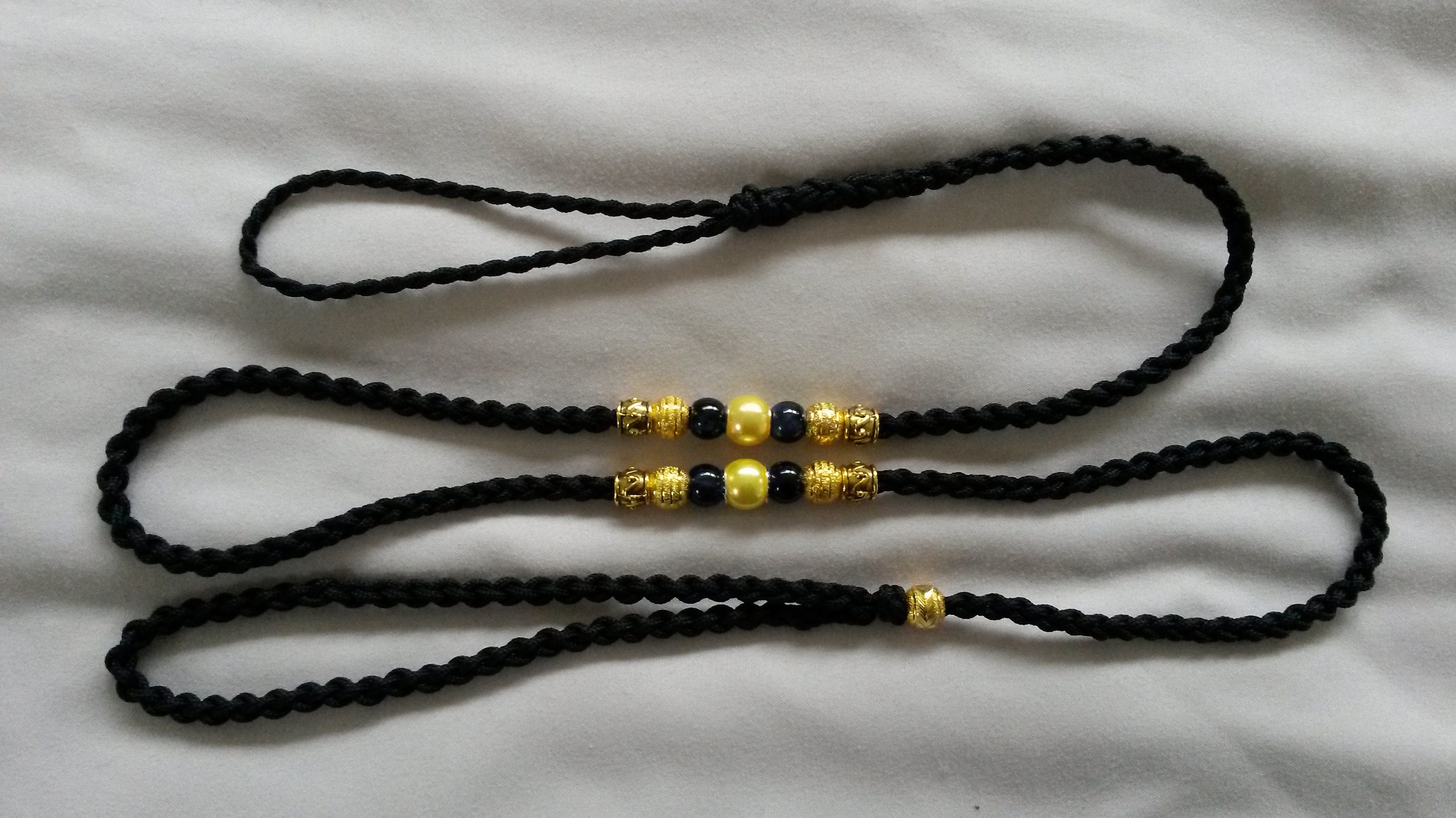 Beaded Show Leads/ Wedding Leads Hand Braided Micro - Etsy