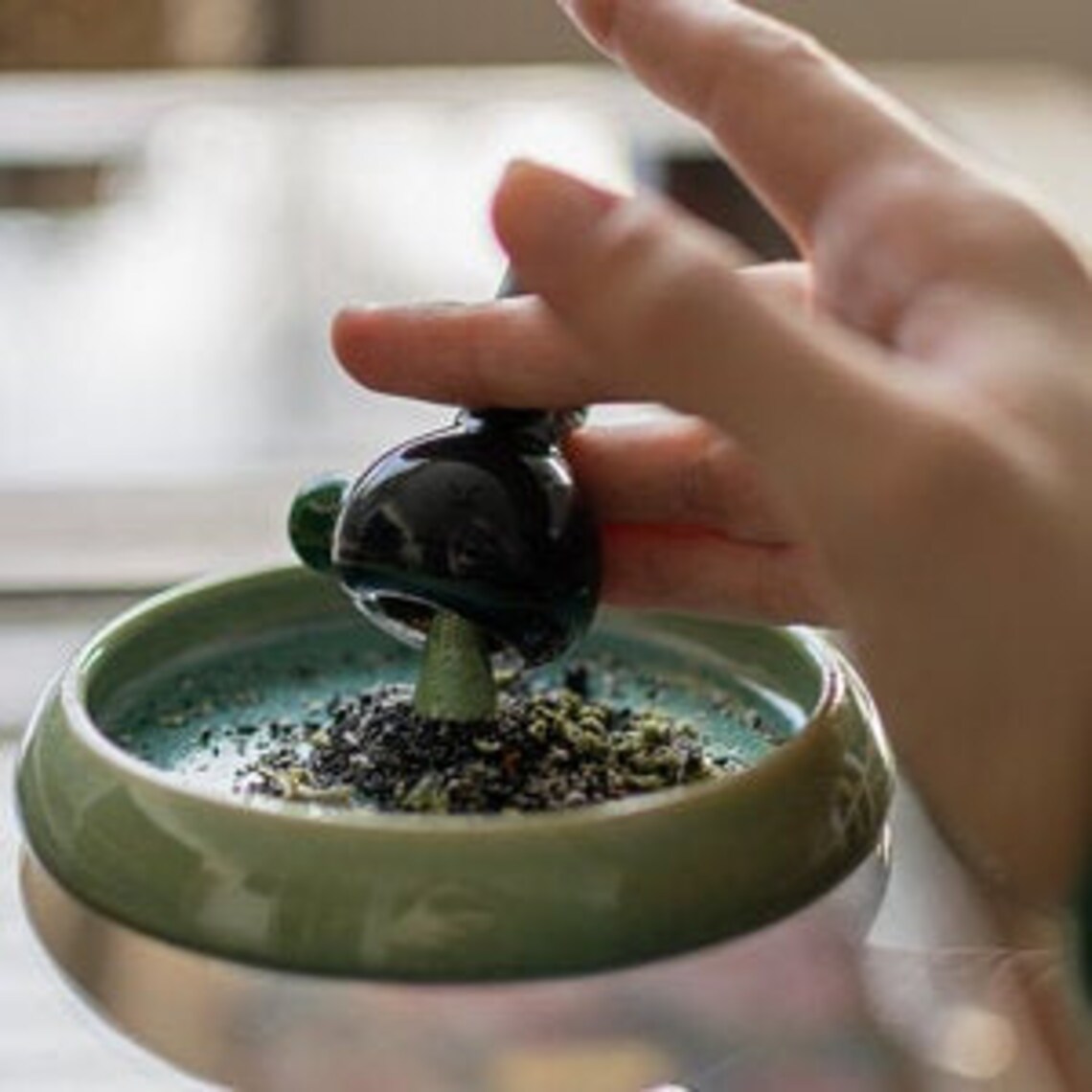 Clean-a-bowl Ashtray / Pipe Cleaning Ashtray / Ceramic Ring - Etsy