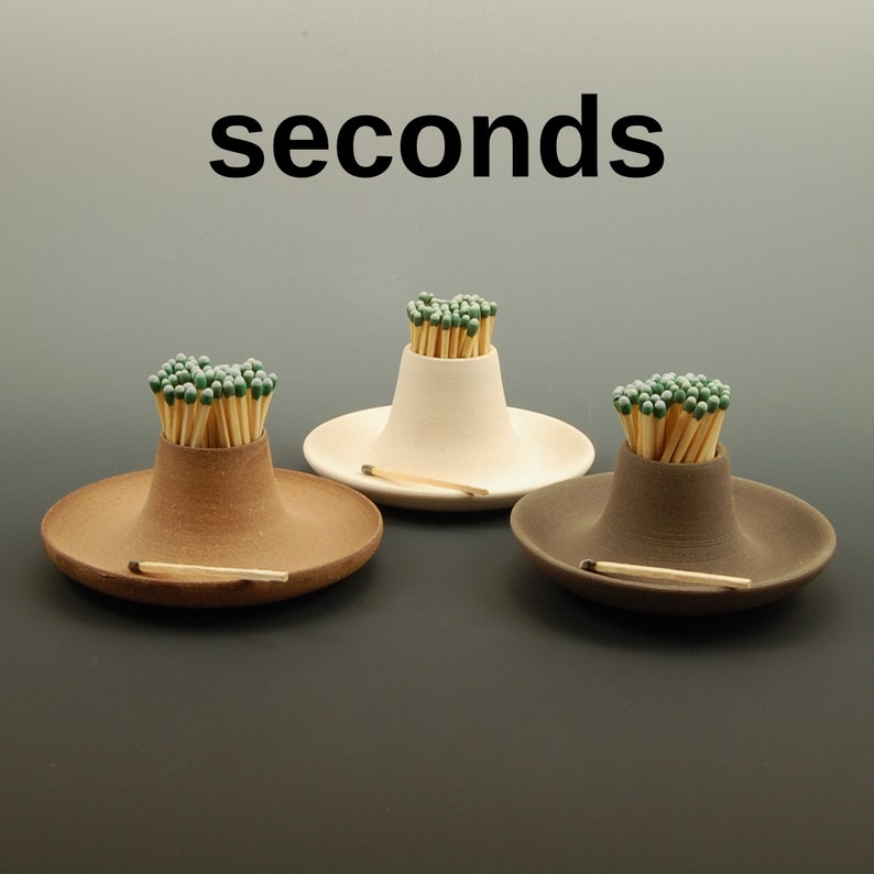 SECONDS Ceramic Match Striker Cream / Modern Stoneware / - Etsy