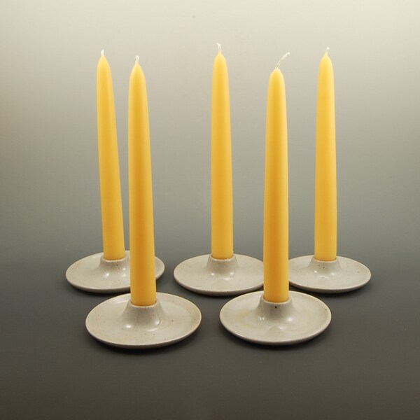 Ceramic Candlesticks - Etsy