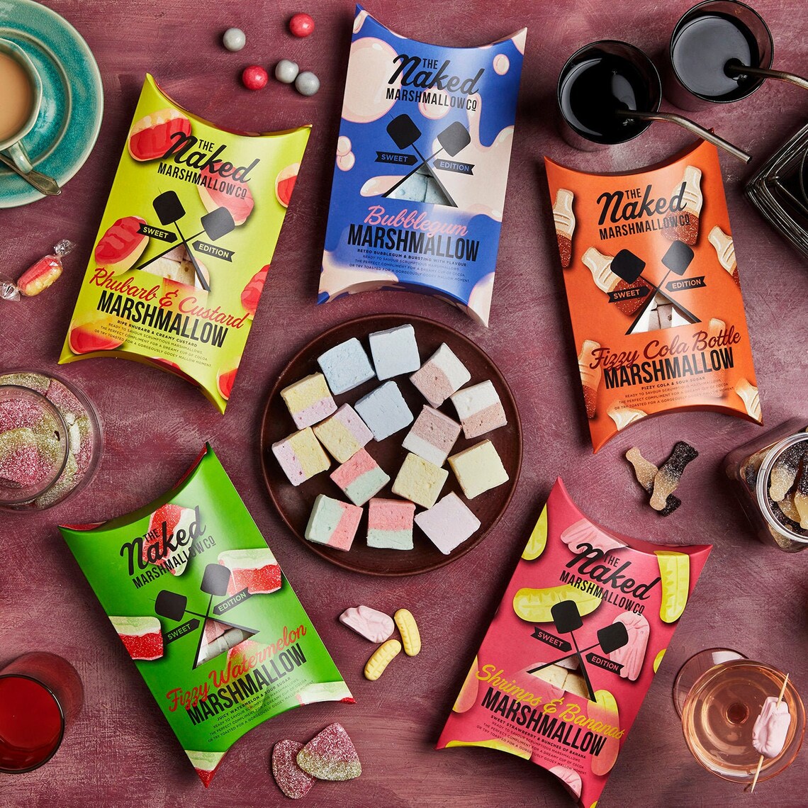 5 Sweet Edition Gourmet Marshmallow Bundle Food Gift - Etsy