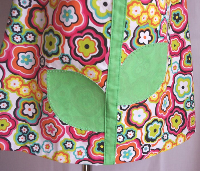 Flower Petal Dress, Flower Power Dress, Bright Flower Print, Multi ...