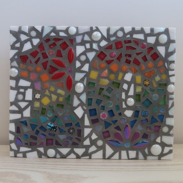 Mosaic House Number - Etsy