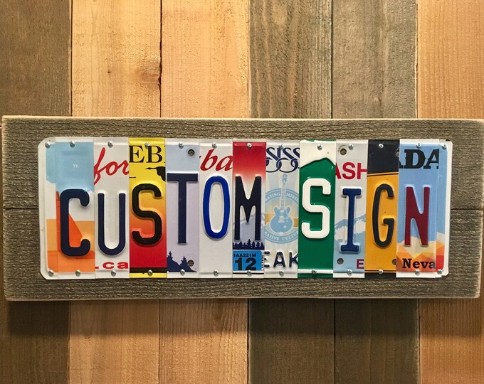 License plates ideas - Etsy