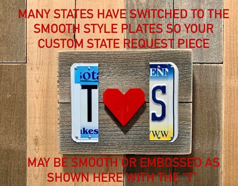 Unique Couple Gift for Husband or Wife / Custom HEART License - Etsy