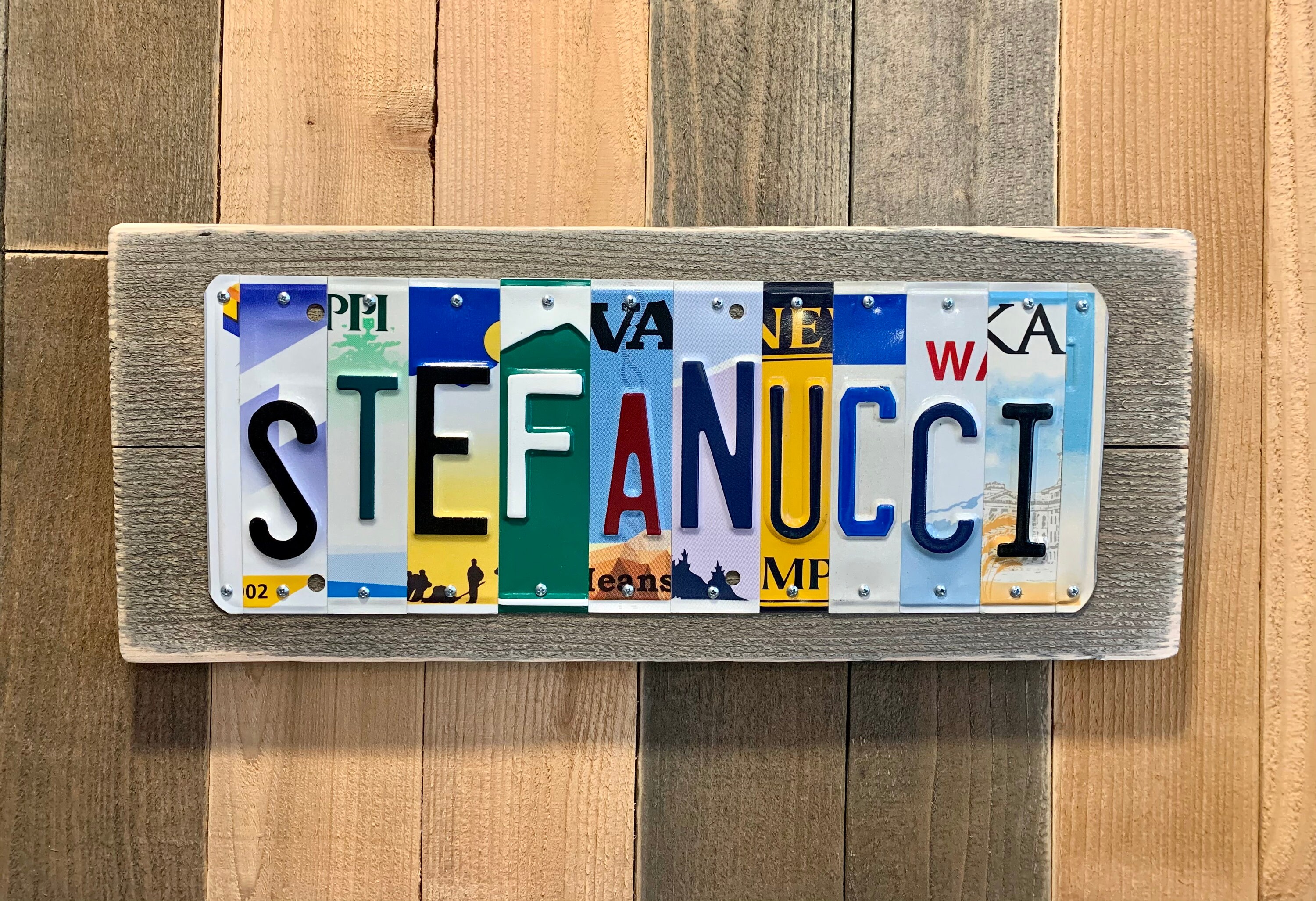 Personalized Last Name License Plate Sign Custom Family Name Etsy personalized-last-name-license-plate-sign-custom-family-name-etsy