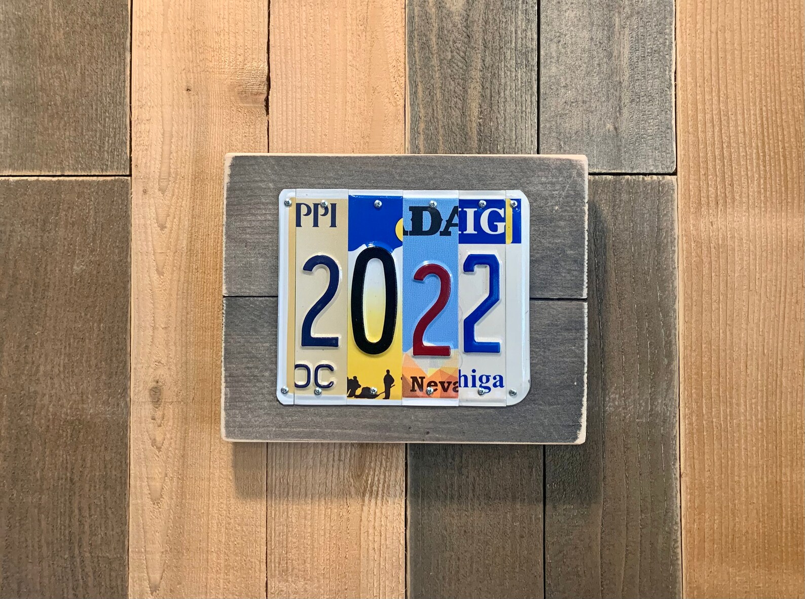 Custom College Name License Plate Sign / Unique 2022 - Etsy