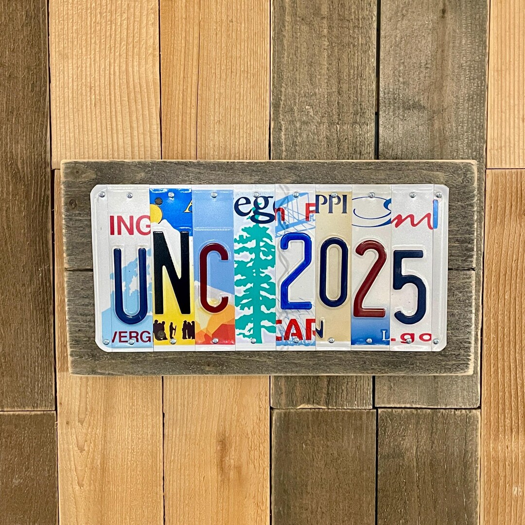 Custom License Plate Firefighter Grad Sign – 2025 | Personalized First ...