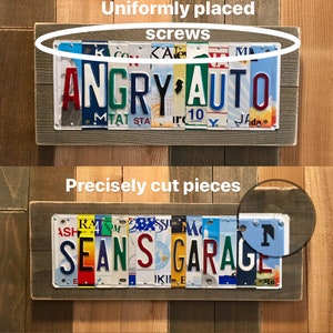 Custom Graduate and Year College Name Sign | Custom License Plate Sign ...