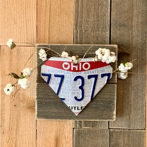 License Plate Heart Pocket | YOU CHOOSE STATE | Gift for Him or Her ...