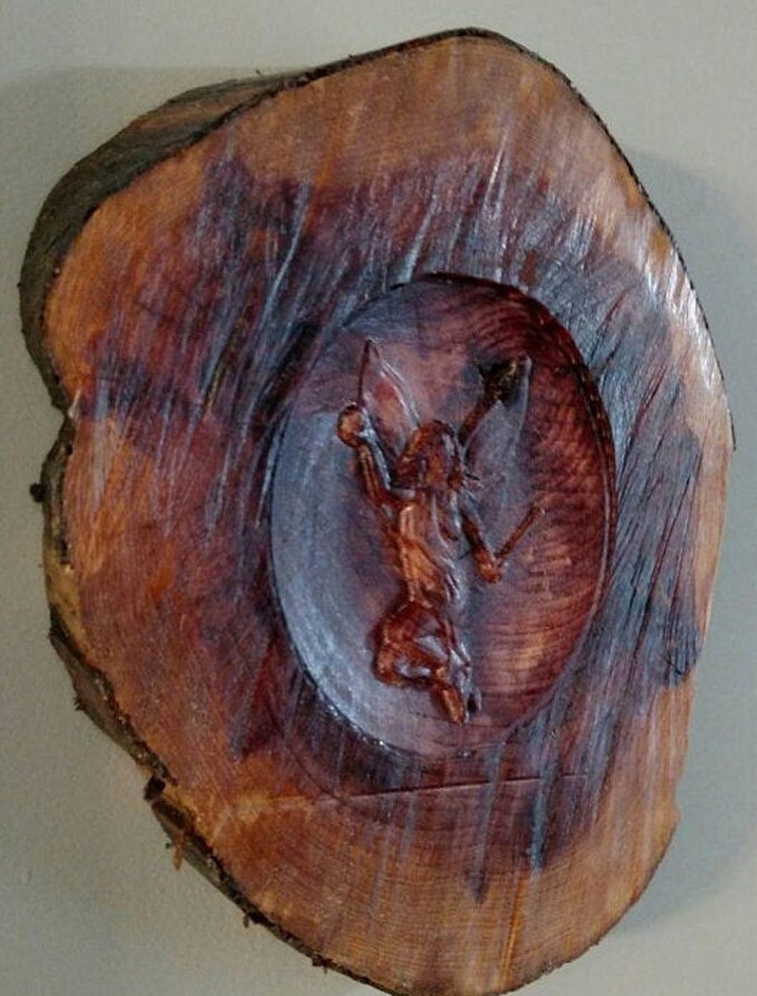 Spiritual Magical Fairy Carved Cedar Wood Home Decor - Etsy