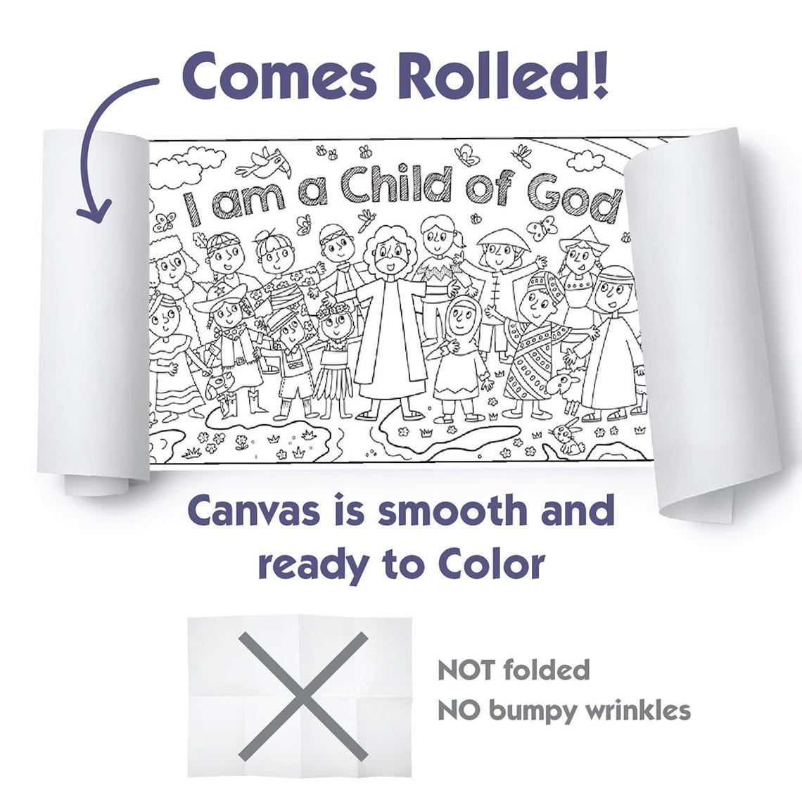 I Am a Child of God Coloring Page or Table Cover | for Family ...