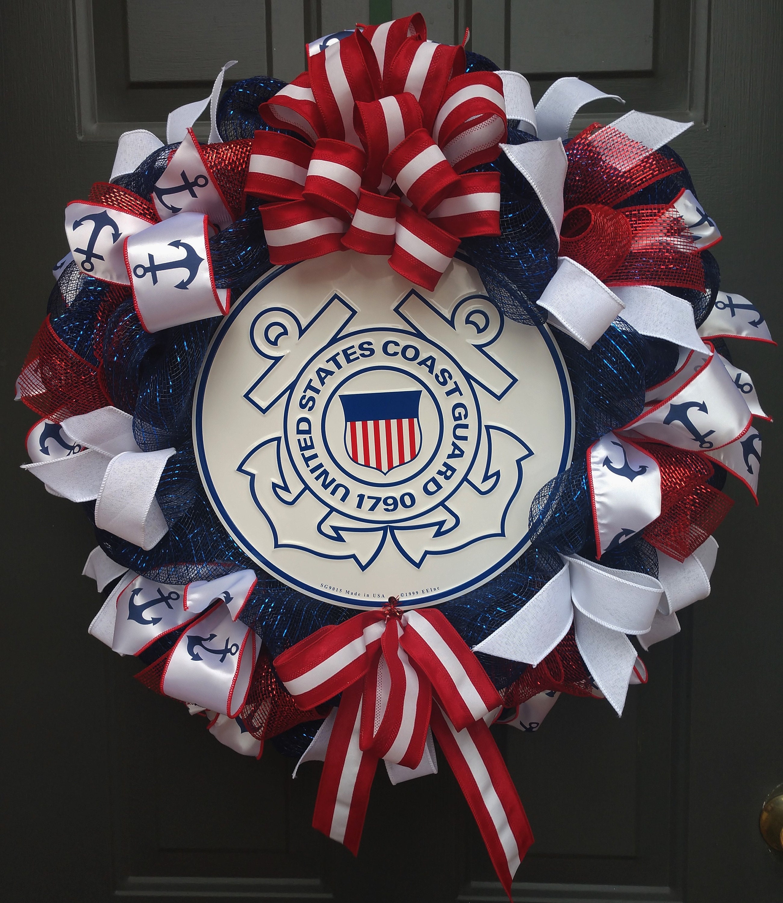 US Coast Guard Wreath Home Décor Wreaths & Door Hangers etna.com.pe