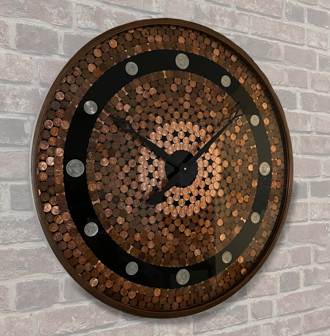 Large Wall Clock, Modern Clock, Functional Art, Statement Piece, 7th ...