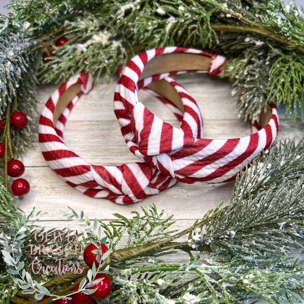 Candy Cane Headband - Etsy