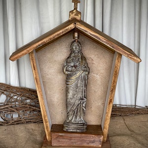 Sacred Heart of Jesus Niche - Etsy