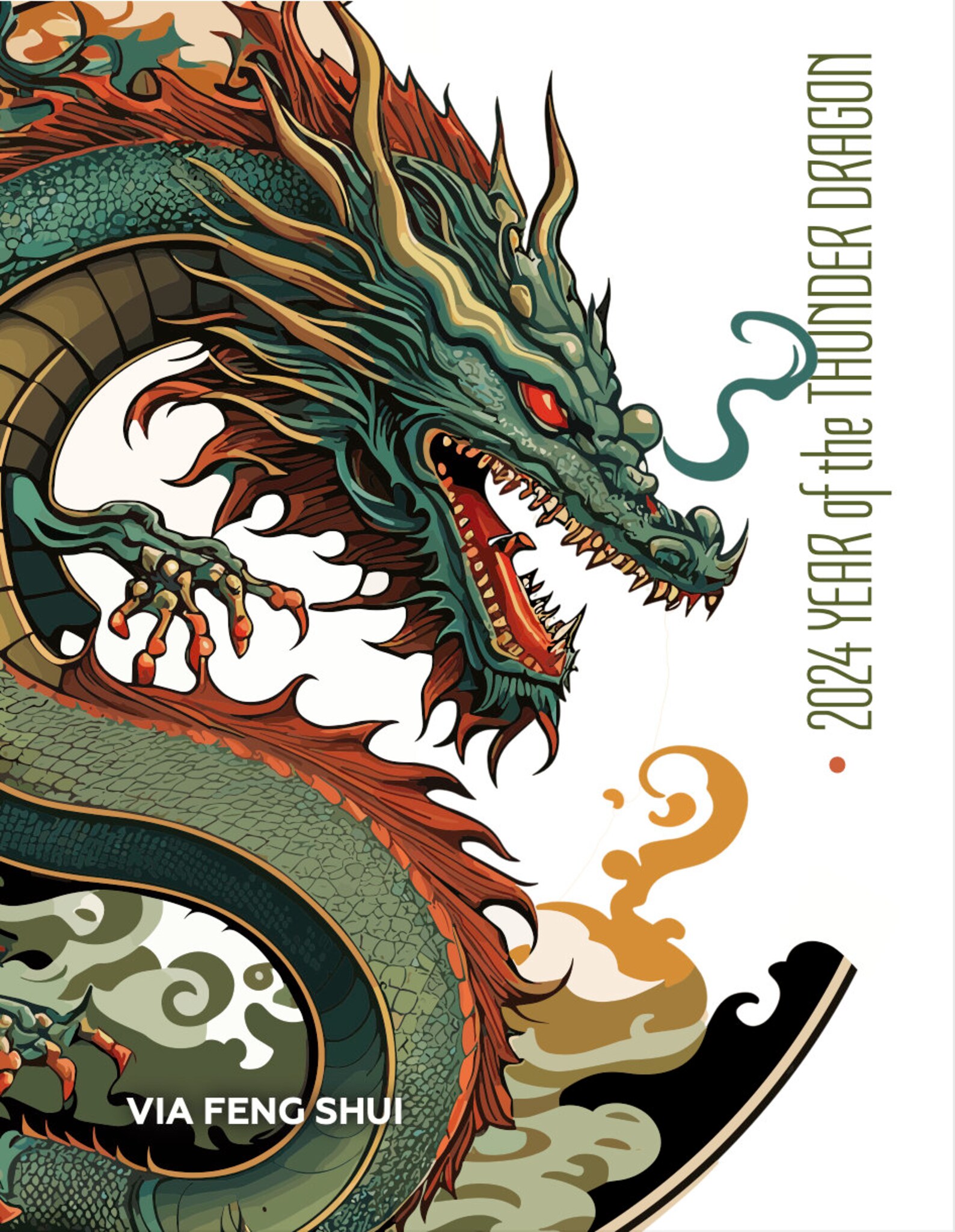 2024 THUNDER yang Wood DRAGON Flying Stars Cures Kit Feng Shui Cures - Etsy