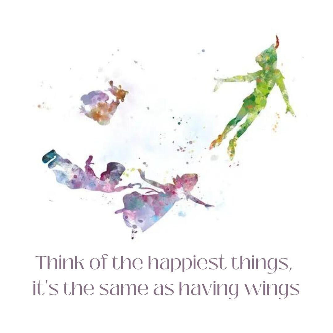 Watercolor Peter Pan Quote Printable Digital Social Media - Etsy