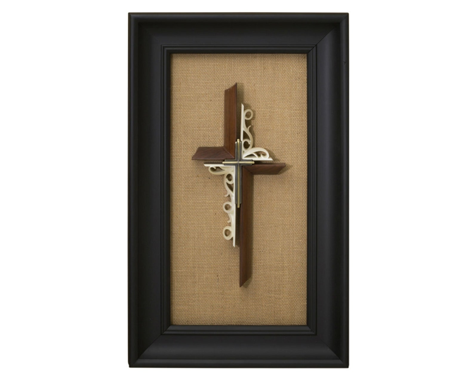 Unity Cross ® Wall Design Handmade Black Walnut and Ivory - Etsy