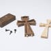 Unity Cross ® Solid Black Walnut and Curly Maple Wood With - Etsy