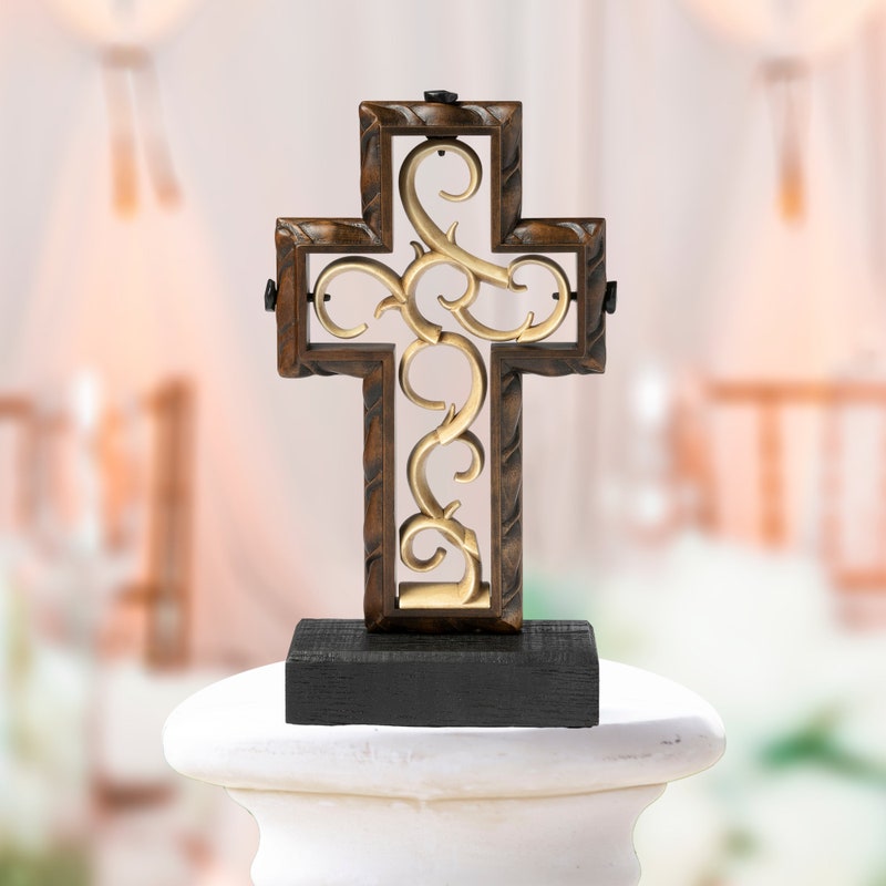 Terracotta Cross - Etsy