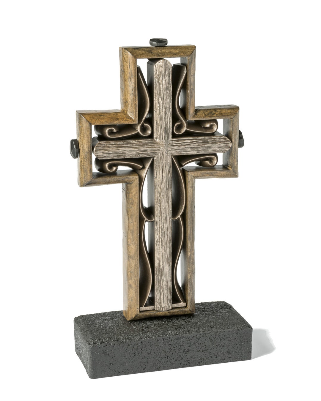 Unity Cross® Hand Scraped Rustic Beech With Vintage Bronze Color Unity ...