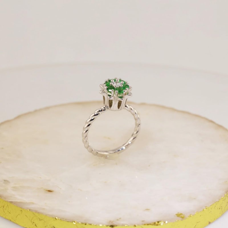 Large Tulip Ring Gold - Etsy