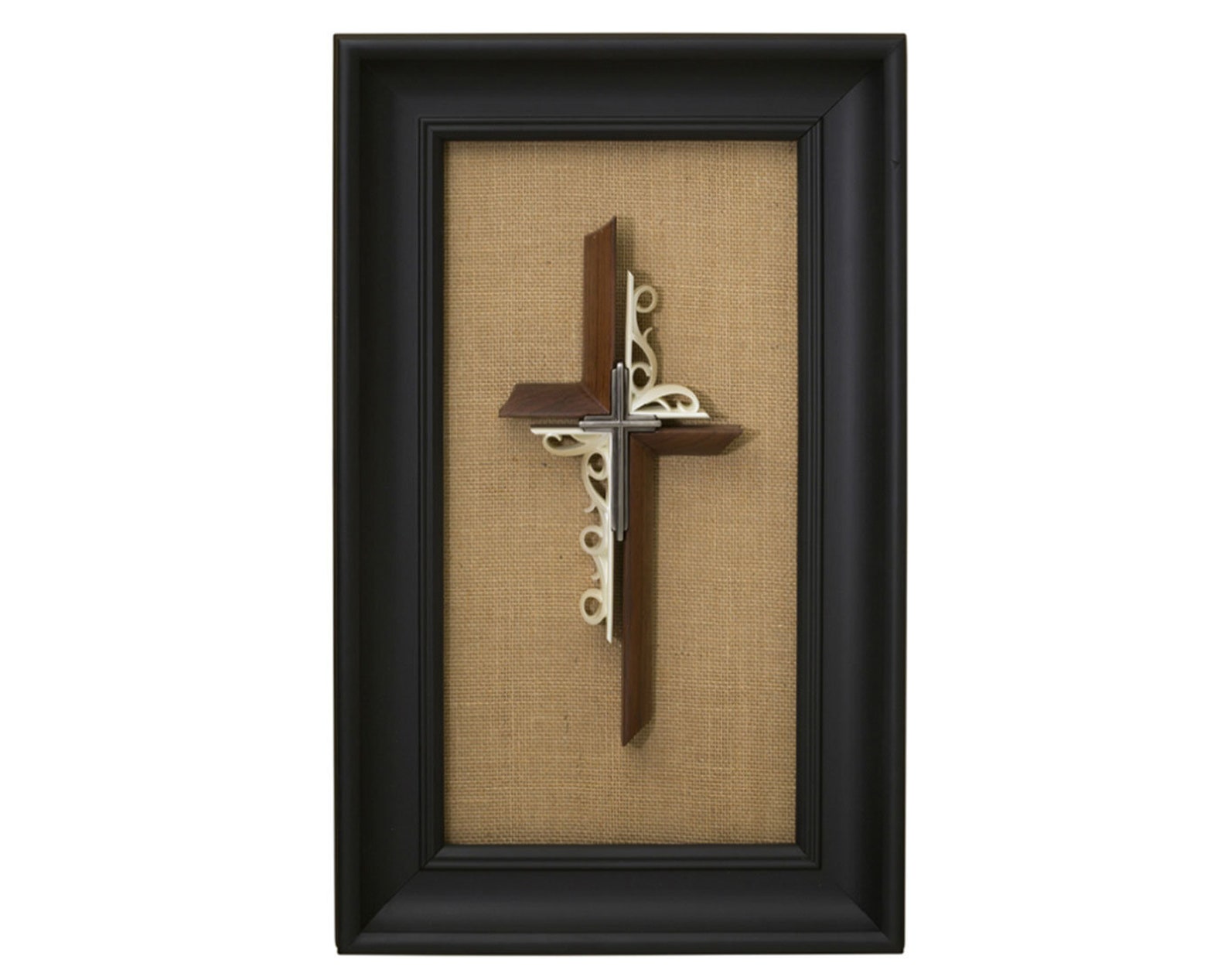 Unity Cross ® Wall Design Handmade Black Walnut and Ivory - Etsy